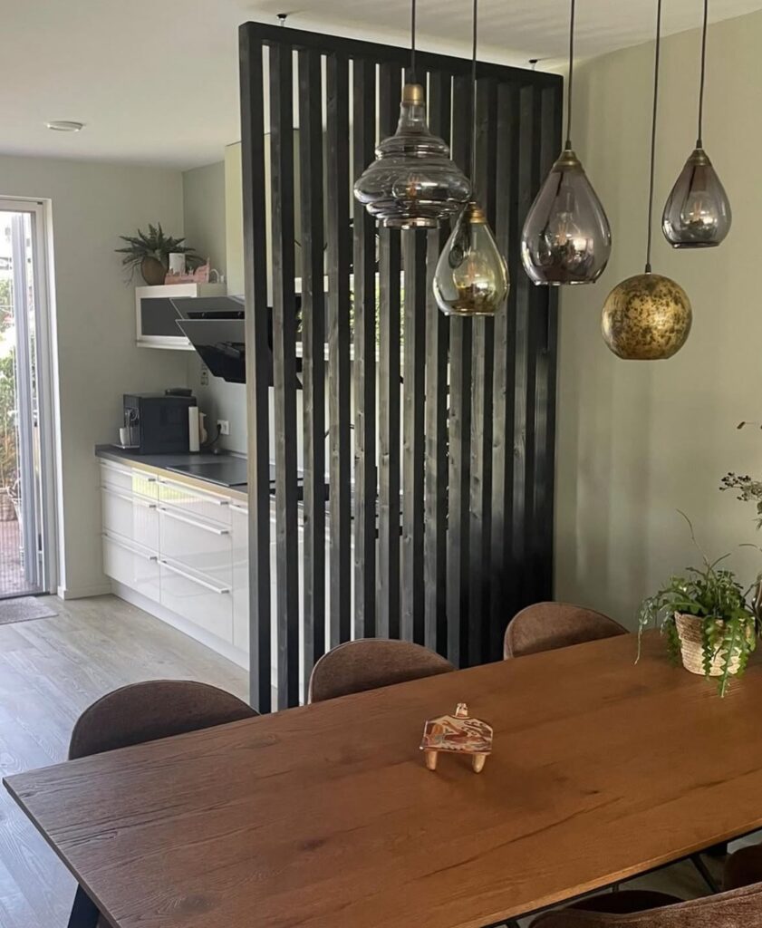 Room Divider Robuust – Louvre Verticaal – Op Maat – WP Wood Productions